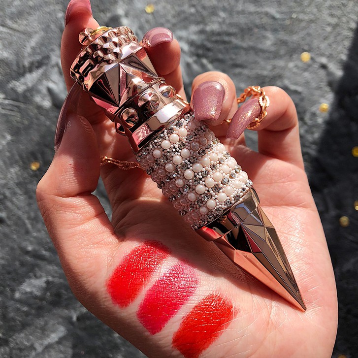 AGAG matte lipstick 3 colors shaped like a queen's scepter - beautiful ...