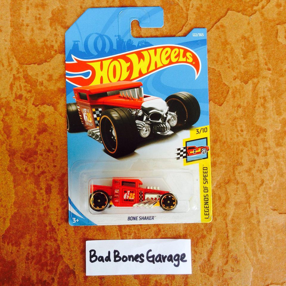Hot Wheels Bone Shaker (mainline red) | Shopee Malaysia