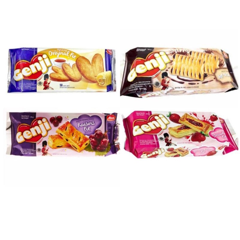 Monde Assorted Genji Raisins Original Chocolate strawberry Mini Pie ...