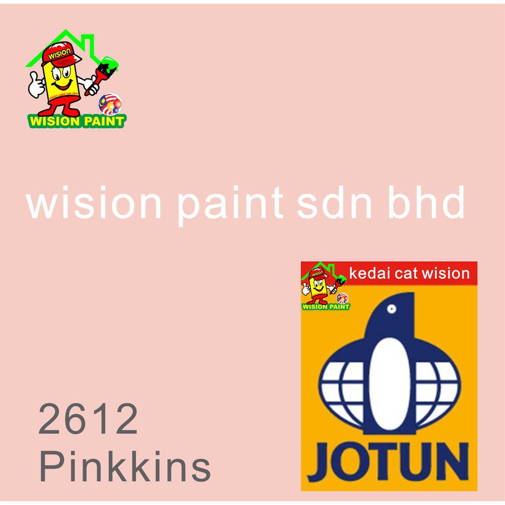 2612 pinkkins ( 18L ) JOTUN PAINT JOTAPLAST MAX ( MATT FINISH ...