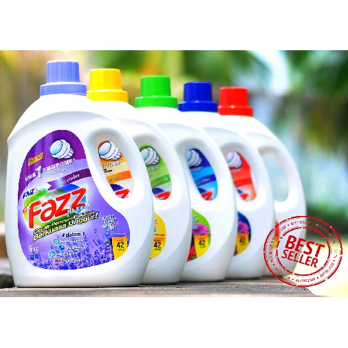 ( PROMO 3 BOTOL) 5KG (Halal) Sabun Pencuci Pakaian Q Fazz Kleen ...