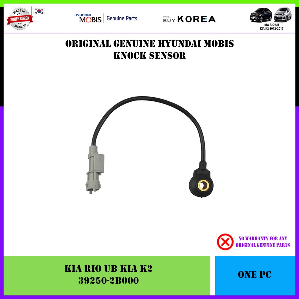 Kia Rio UB Kia K2 Genuine Hyundai Mobis Knock Sensor (39250-2B000 ...