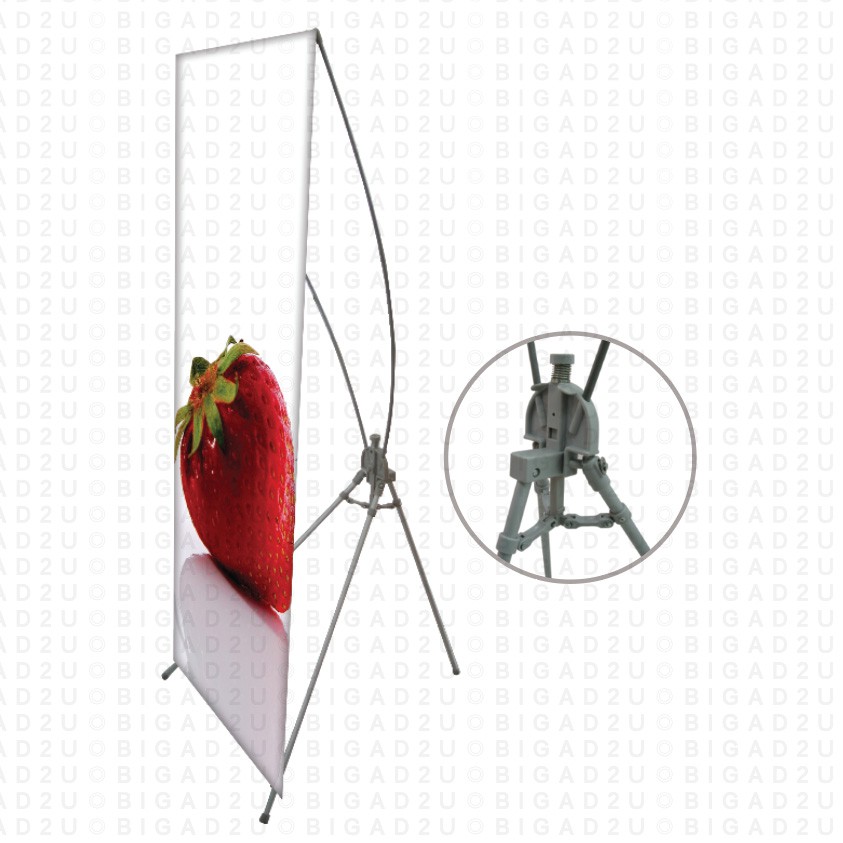 Bunting Banner Stand X-stand Korea Stand Hanger Backdrop Stand Poster ...