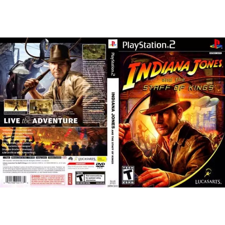 Indiana Jones & The Staff Of Kings (CD Games PS2) | Shopee Malaysia