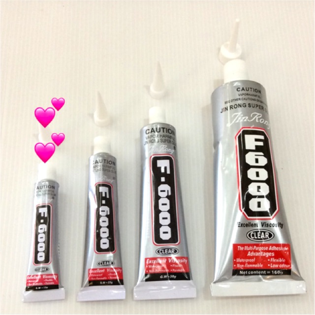 #EX2307 F6000 10gm, 15gm @ B6000 10gm Gam Kain Fabric Glue @ 3 pilihan ...