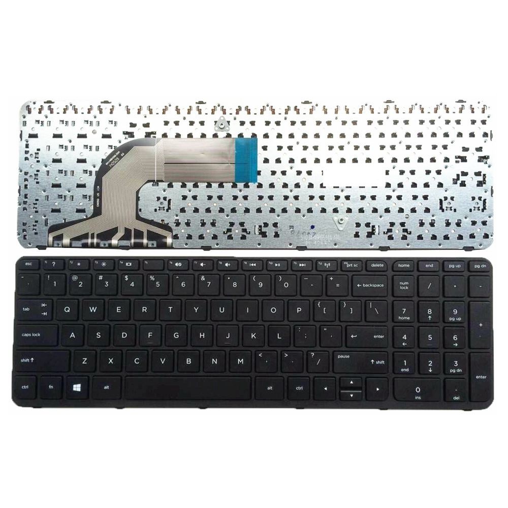 NEW HP Pavilion 15t-n200 17z-e000 17z-e100 17-N000 749658-B31 Keyboard ...