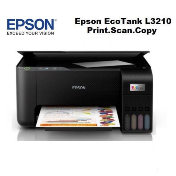 EPSON ECOTANK L3250 Wi-Fi 4-in-1 Wireless Ink Tank Printer | L3210 3-In ...