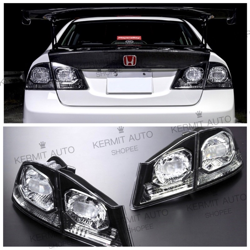 RAYA OFFER👍 CIVIC FD TAIL LAMP ALBINO / FD2 REAR LIGHT / JDM / TYPE R ...