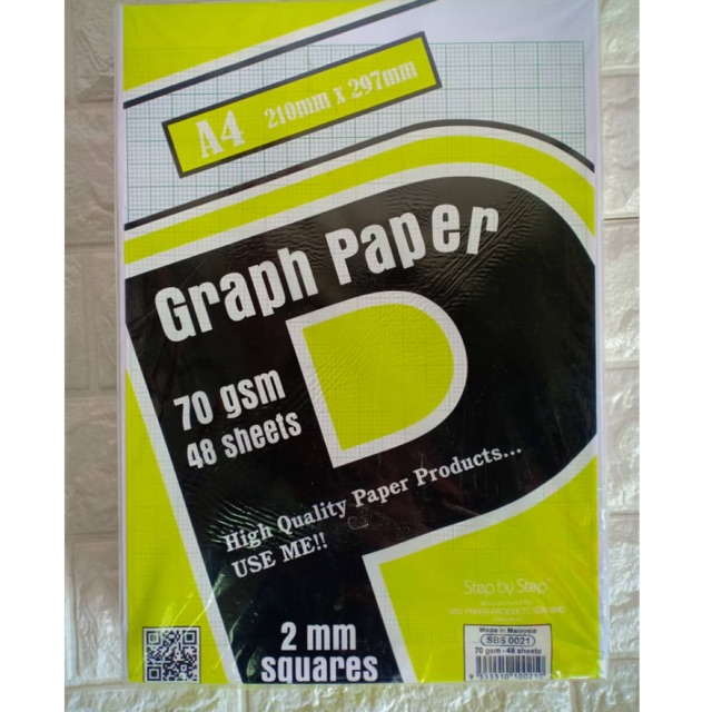A4 Graph Paper 70gsm 48's / Kertas Graf | Shopee Malaysia