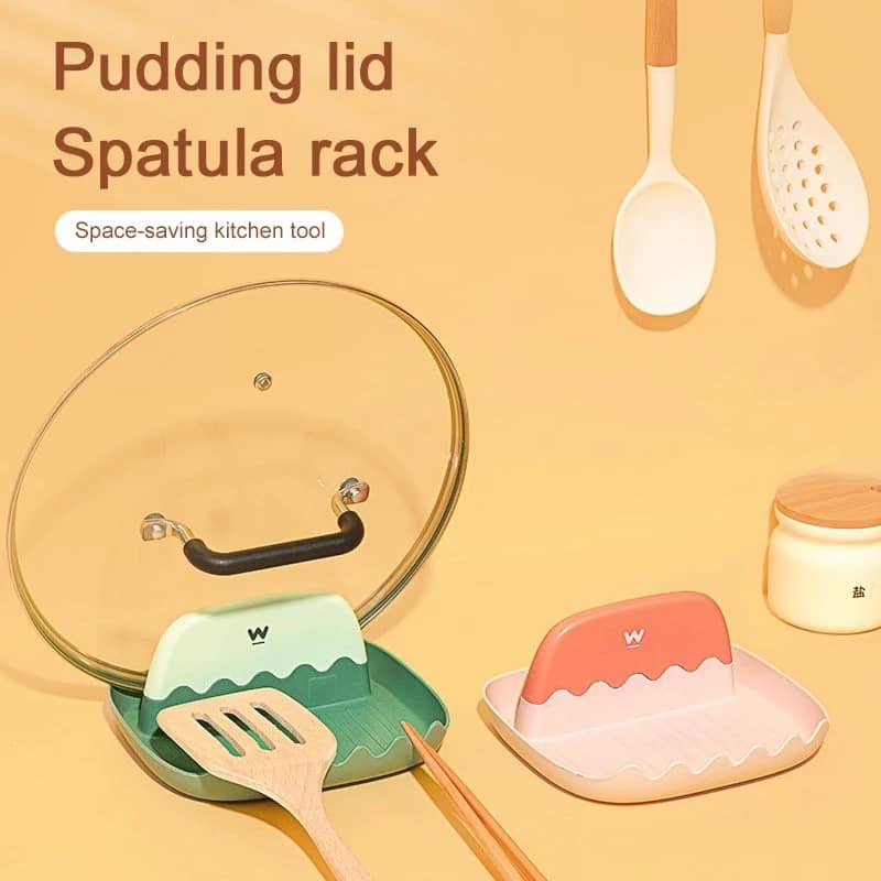 Spatula Holders Fork Spatula Rack Shelf Organizer Plastic Spoon Rest ...