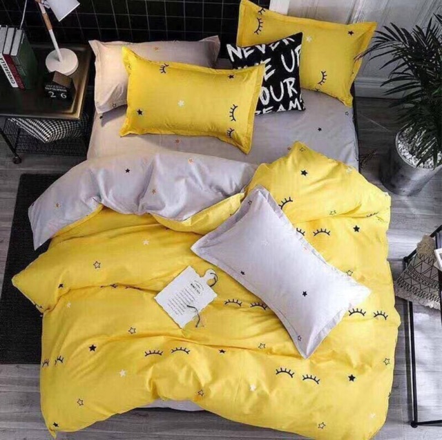 (EVA) 6pcs Bedsheet set comforter / Set Cadar selimut / Toto / Quilt ...