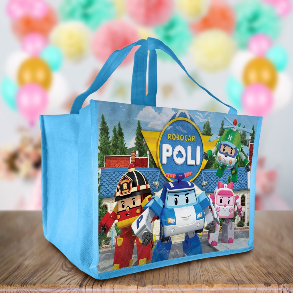 Robbocar Poli Birthday Souvenir Bag/Birthday Souvenir Bag/BENTO ...