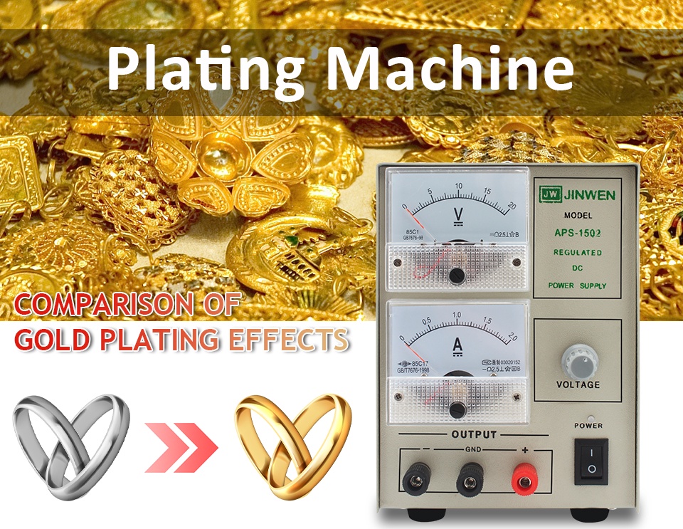 110V/220V Silver Gold Plating Machine Jewelry Plater Electroplating ...