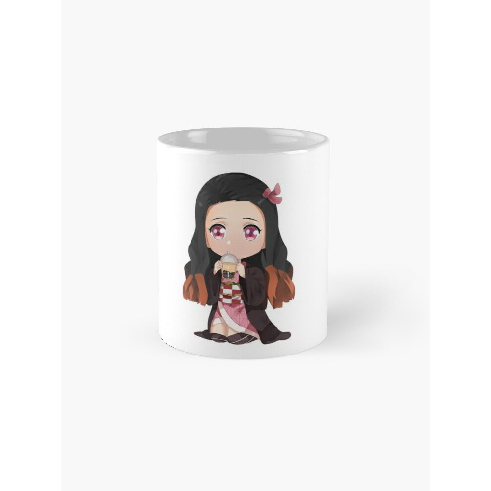 Nezuko Kamado Bubble Tea / Boba Milk Tea Demon Slayer Kimetsu No Yaiba ...