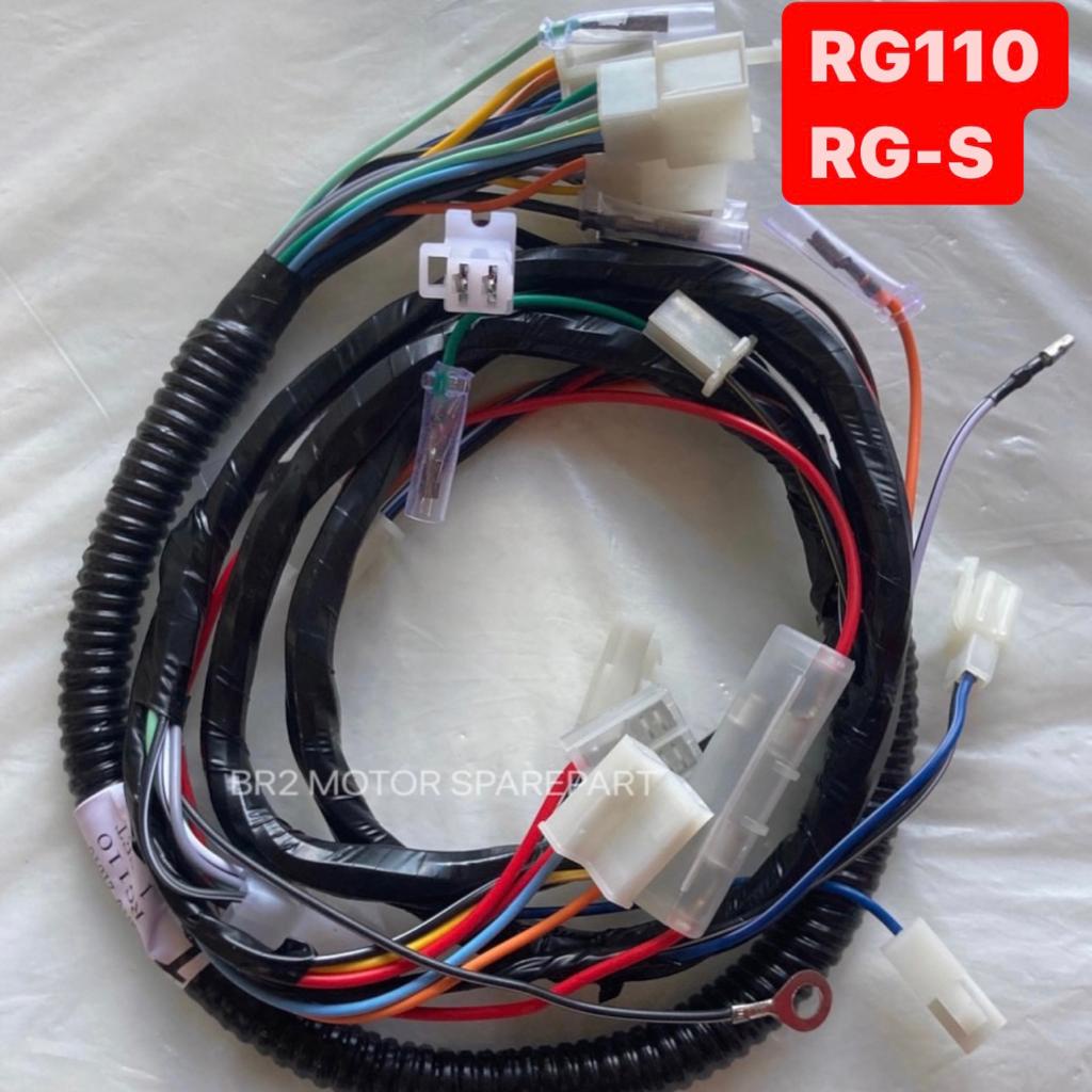 WAYARING SOCKET SUZUKI RG WIRING (STD) // RG110 RGS RG SPORT RGSPORT RG ...