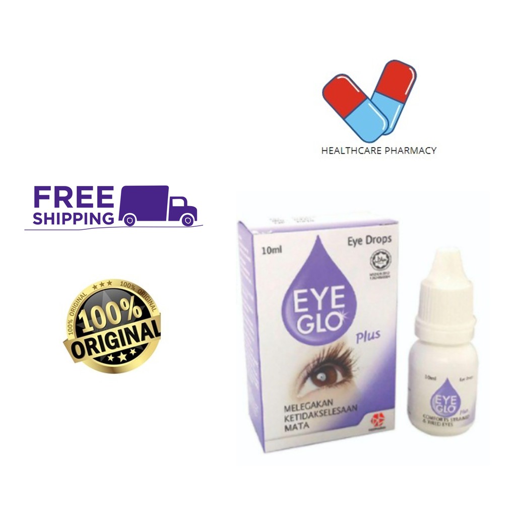 EYE GLO PLUS EYE DROPS (10ML) | Shopee Malaysia