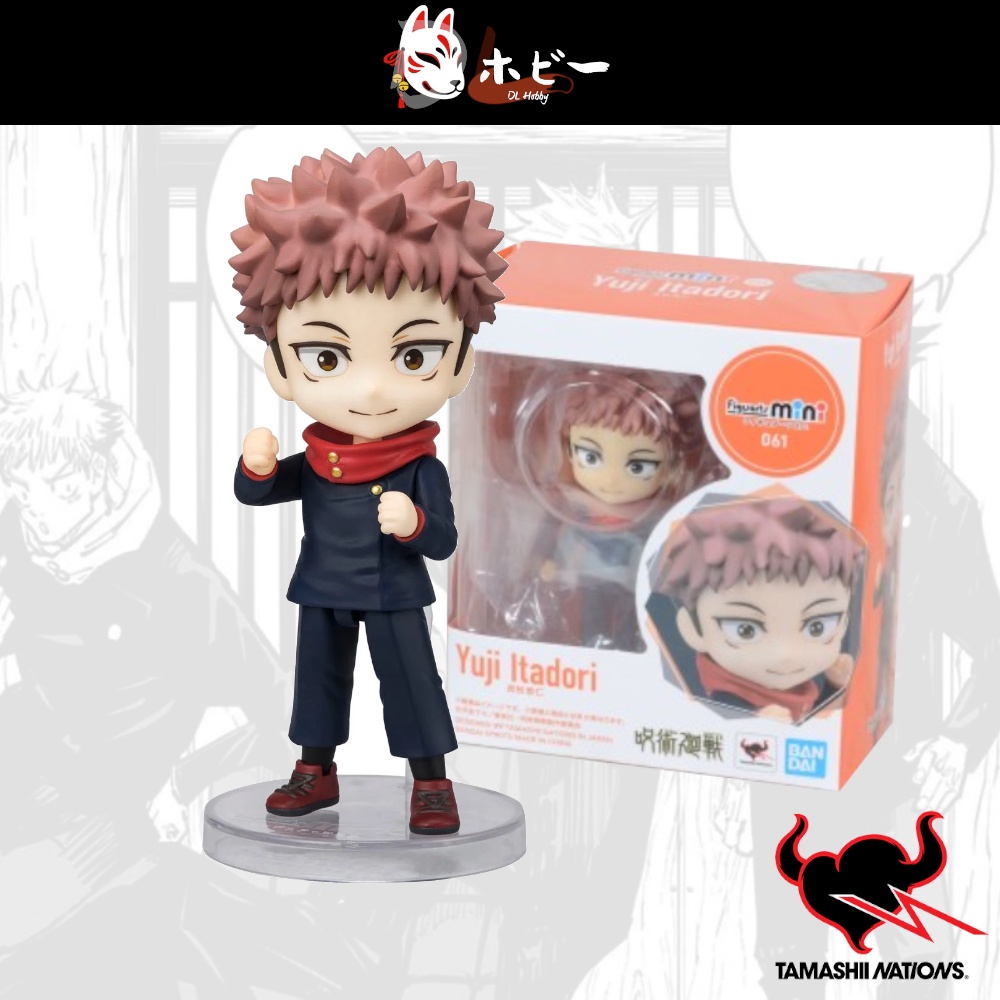 Jujutsu Kaisen Yuji Itadori Figuart Mini 061 Tamashii Nation | Shopee ...