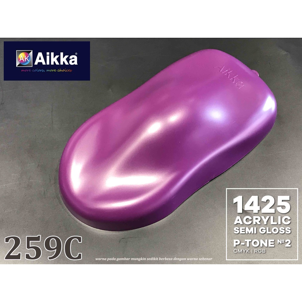 AIKKA Paint PANTONE Colour 259C / 1425 ACRYLIC SEMI GLOSS PAINT ...