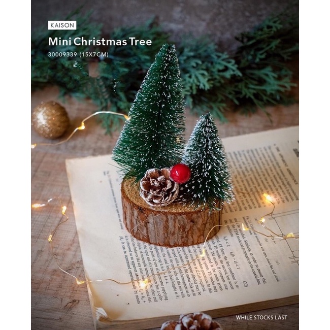 KAISON MINI CHRISTMAS TREE - 15cm x 7cm | Shopee Malaysia