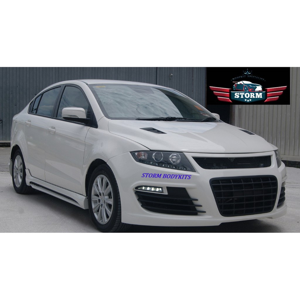 **PROTON PREVE ( BLACK BISON ) BODYKITS NO PAINT - FRP | Shopee Malaysia