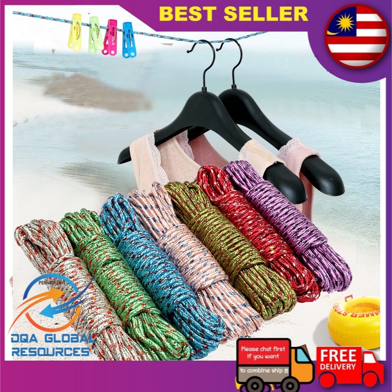 💥🇲🇾 Paracord Long 6 meter 4mm Tali Nylon / Nylon Rope / Camping ...