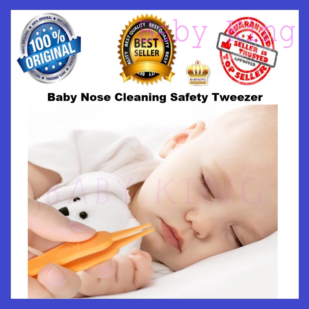 Baby King Baby Booger Nose Cleaner Clipper Baby Tweezer Clip Infants ...