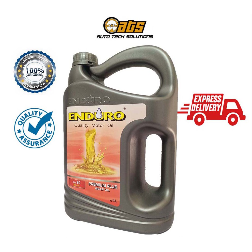 ENDURO SAE GL4 90 GEAR OIL 4L | Shopee Malaysia