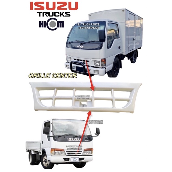 ISUZU ELF NKR NPR HICOM PERKASA MTB140 MTB145 (1ton)FRONT GRILLE CENTER ...