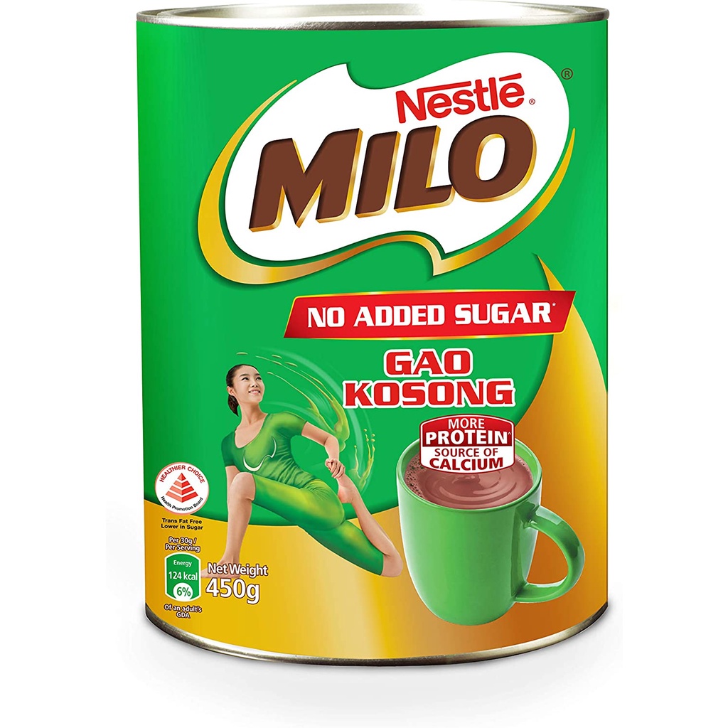MILO Gao Kosong 450g (Exp Yr: 2025) | Shopee Malaysia