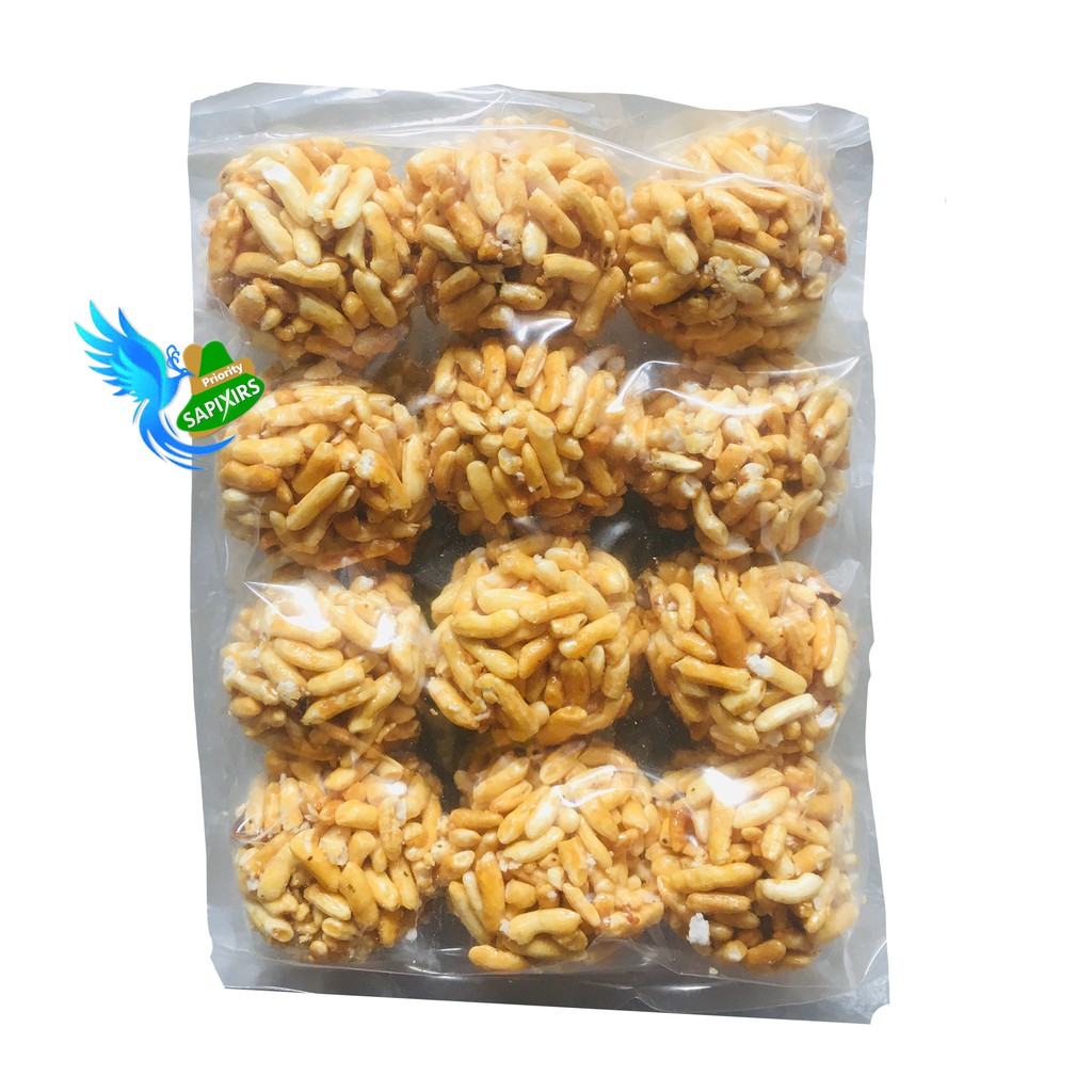 Bee Pang Honey Cookies Ball | Bebola Beras Madu | 蜜糖米球 | 米香 | Puff Rice ...