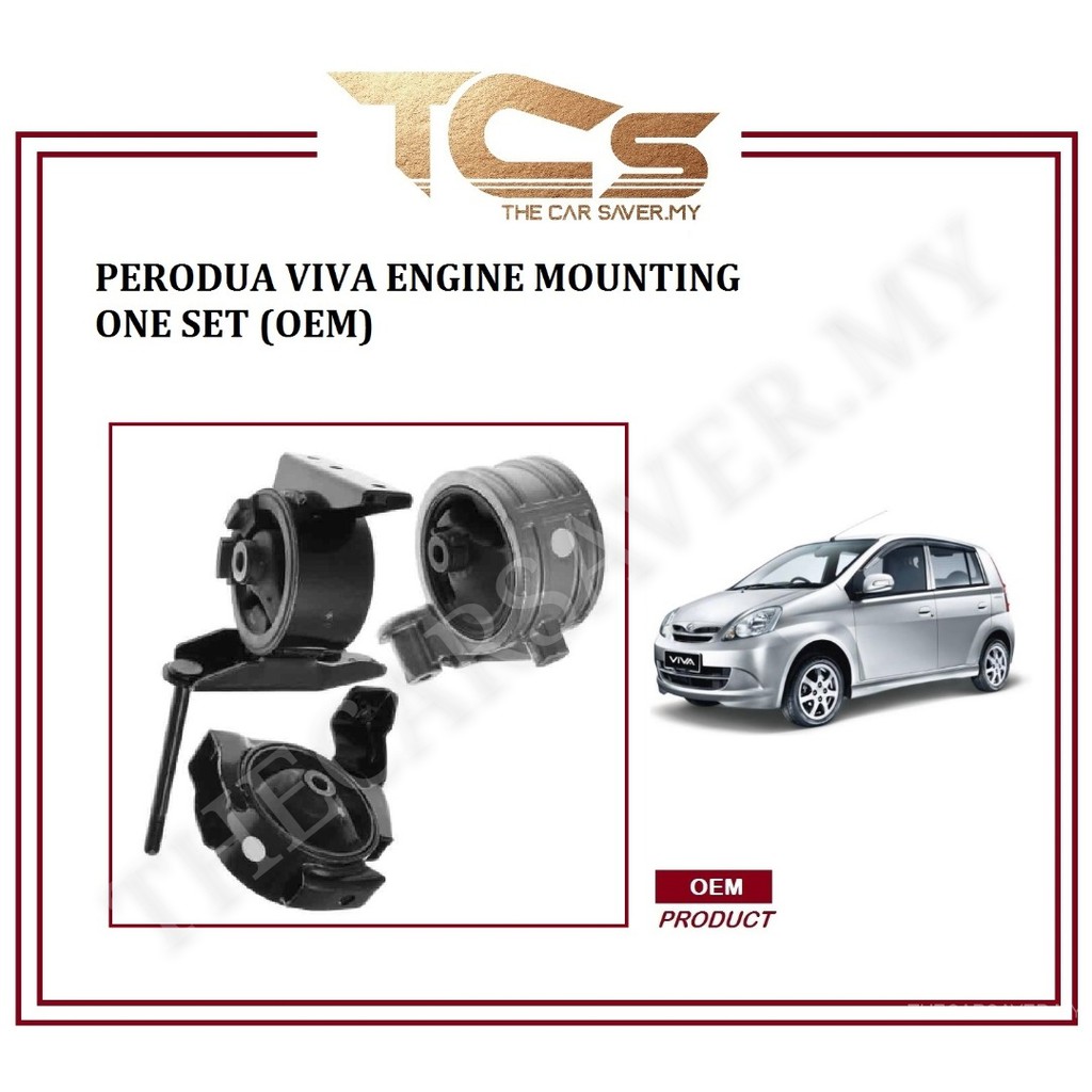 Perodua Viva Engine Mounting Kit Set (OEM Product) | Shopee Malaysia