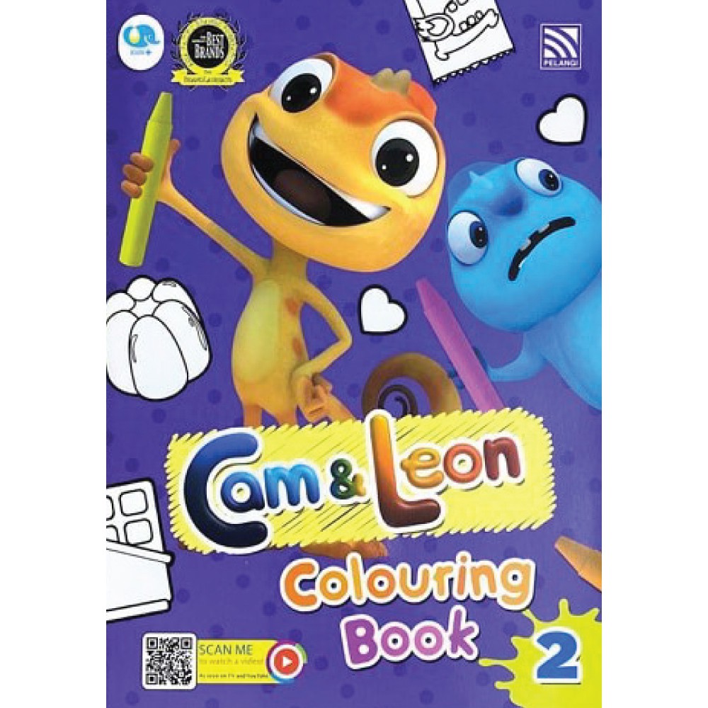 Cam & Leon Fun Activites & Colouring (New) | Shopee Malaysia