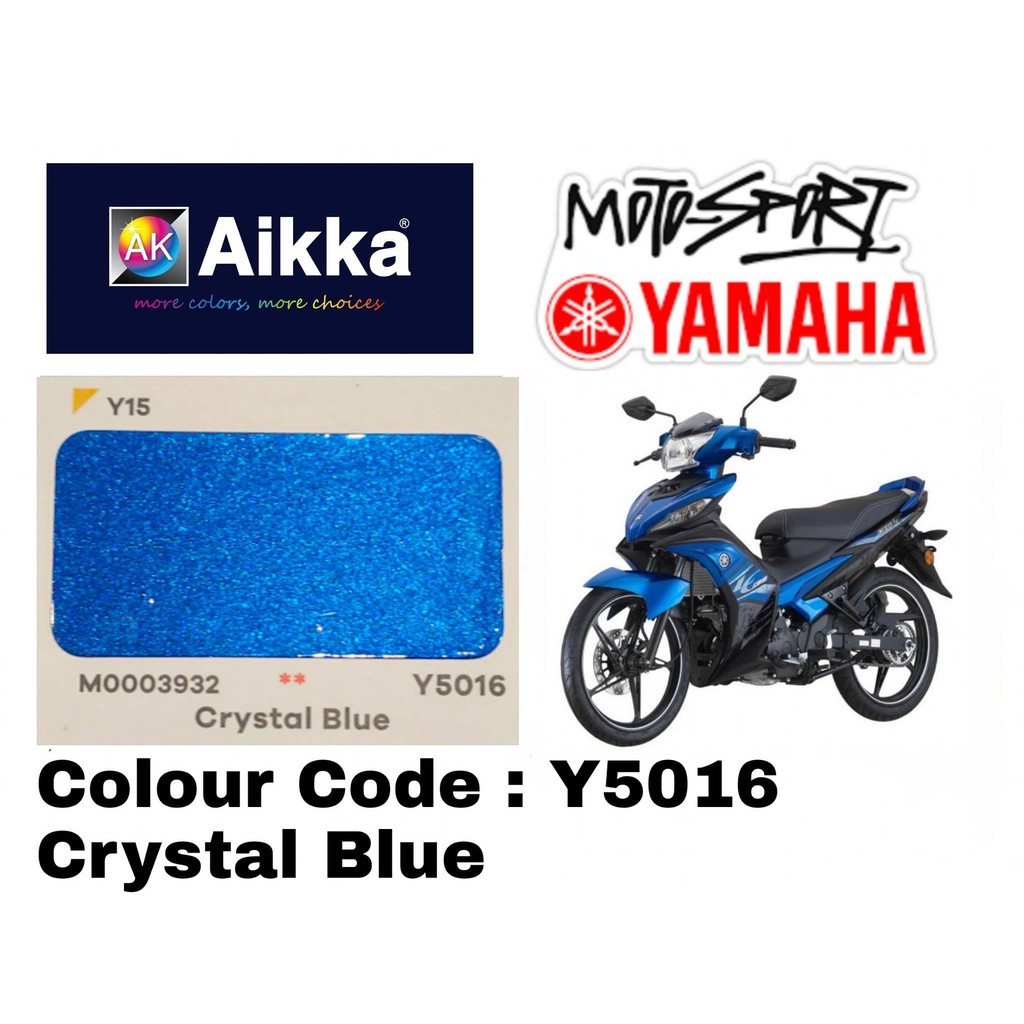 Yamaha Y15 Y5016 CRYSTAL BLUE ** - AIKKA | Shopee Malaysia