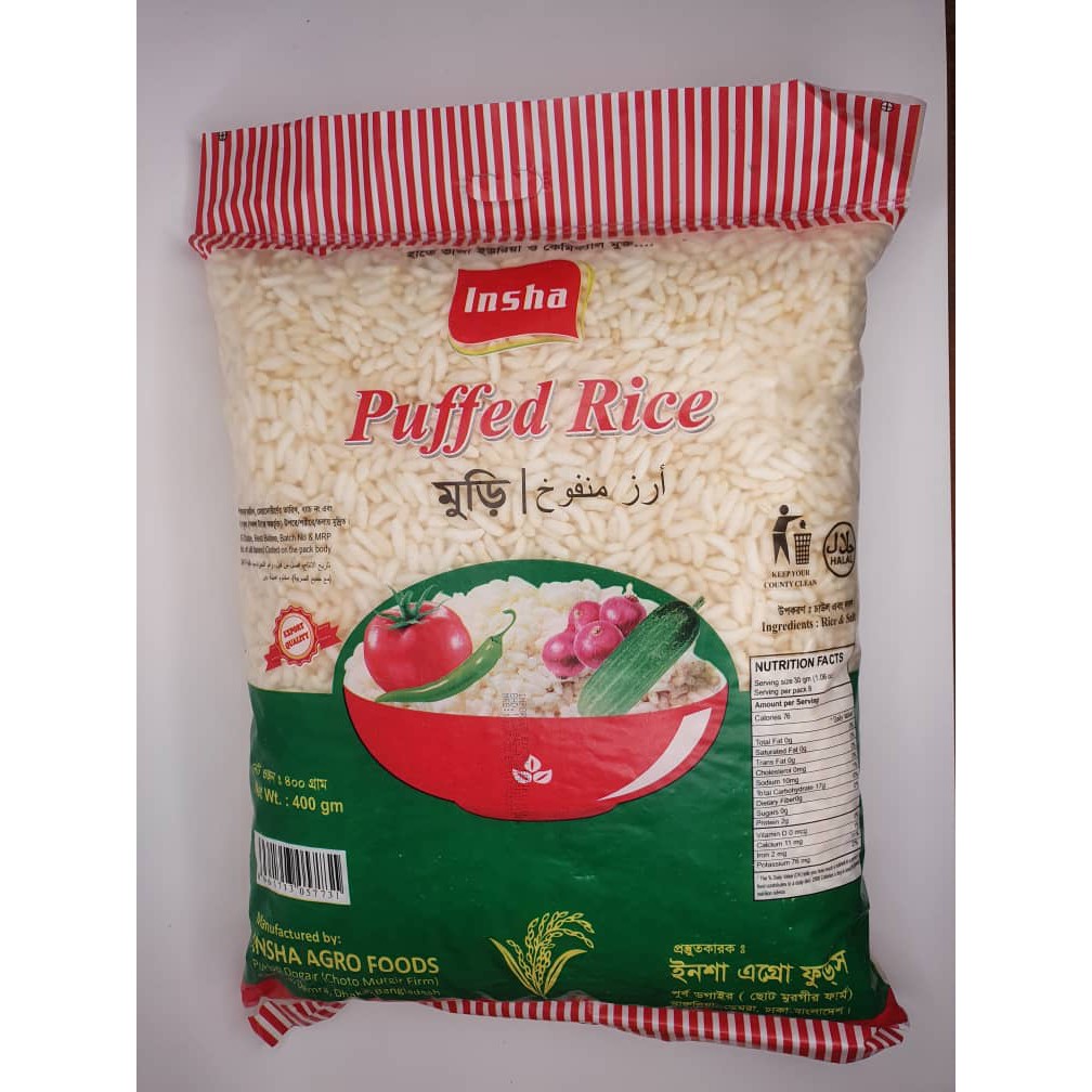 INSHA PUFFED RICE 400G | Shopee Malaysia