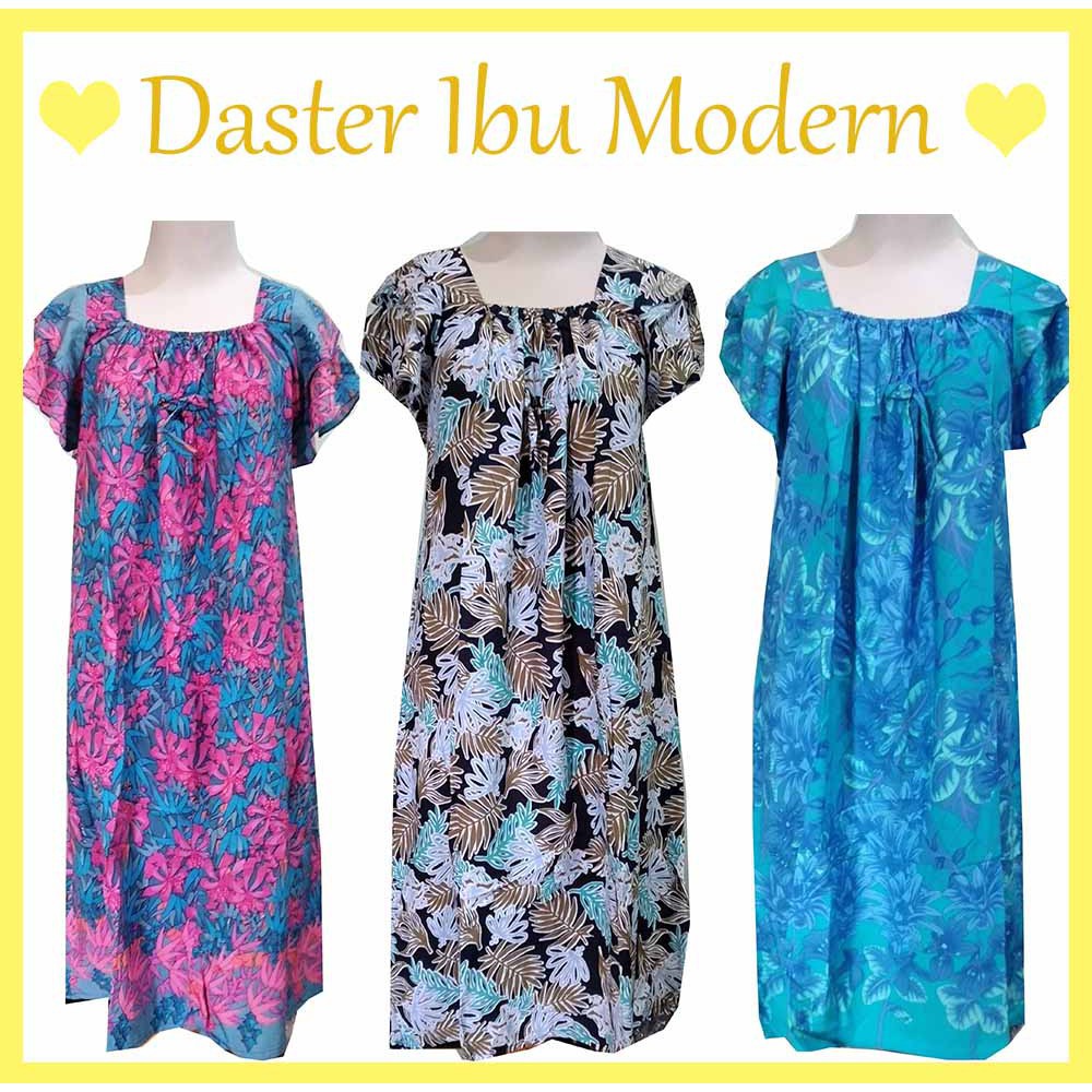 Modern MOTHER'S Daster Various Motif Daster | Shopee Malaysia