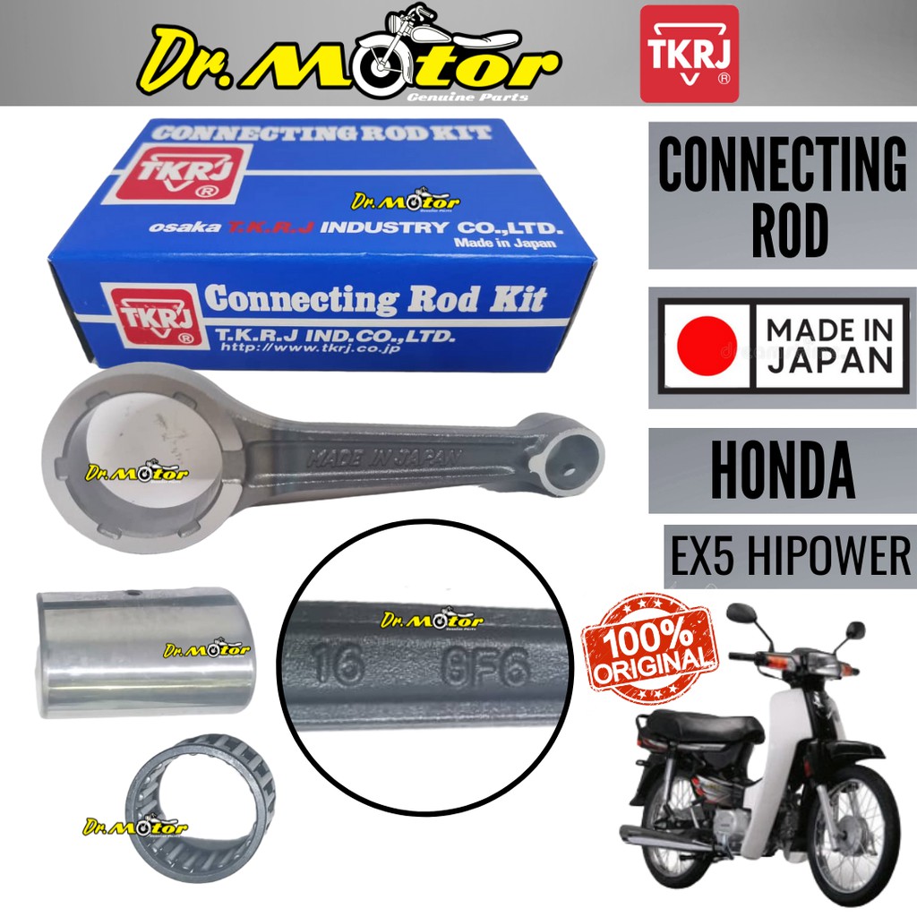 100% Original TKRJ Japan Connecting Rod Honda EX5 Dream Wave Class 110 ...