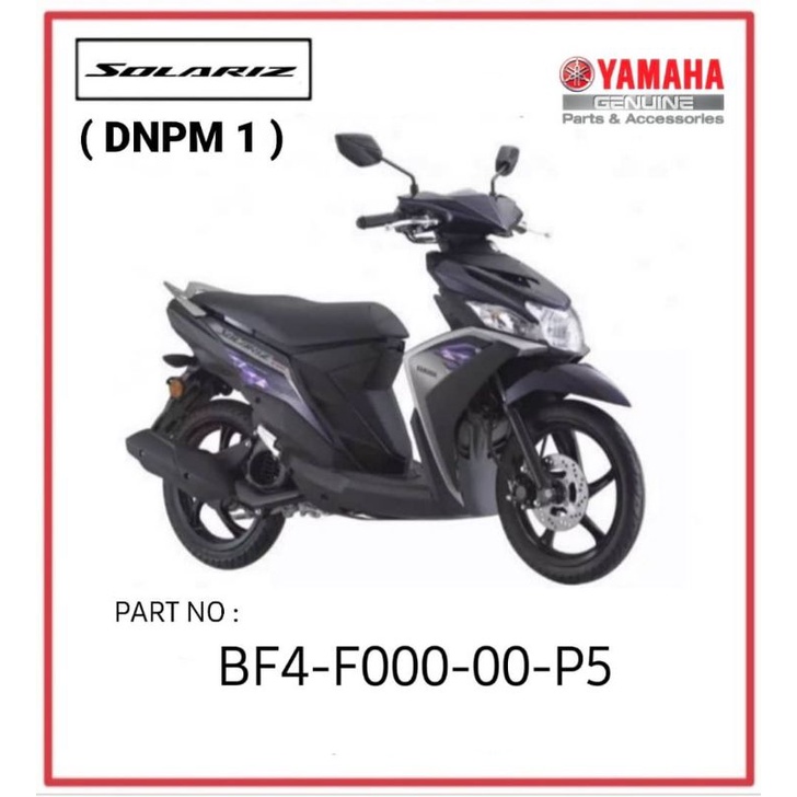 Cover Set Yamaha Scooter EGO Solariz 100% HLY Original Yamaha (DNPM1 ...