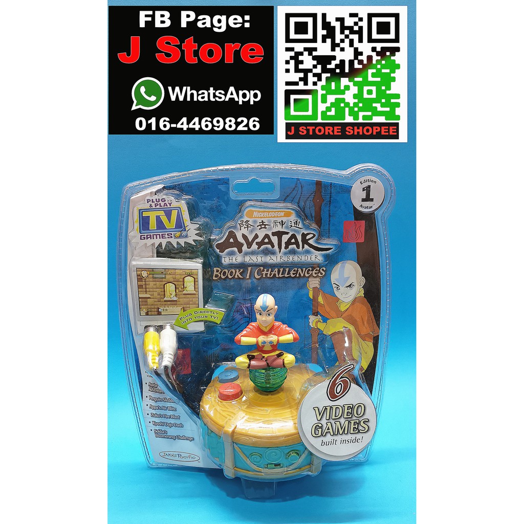 Avatar the last airbender Plug and Play Video Game ( J Store ) | Shopee ...
