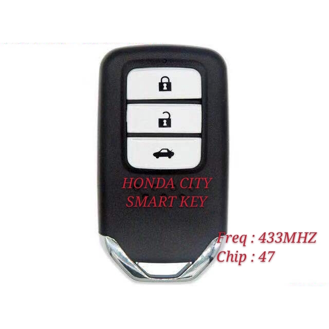 HONDA CITY SMART KEY 2014-2020 HONDA CITY KEYLEE GUNCI | Shopee Malaysia