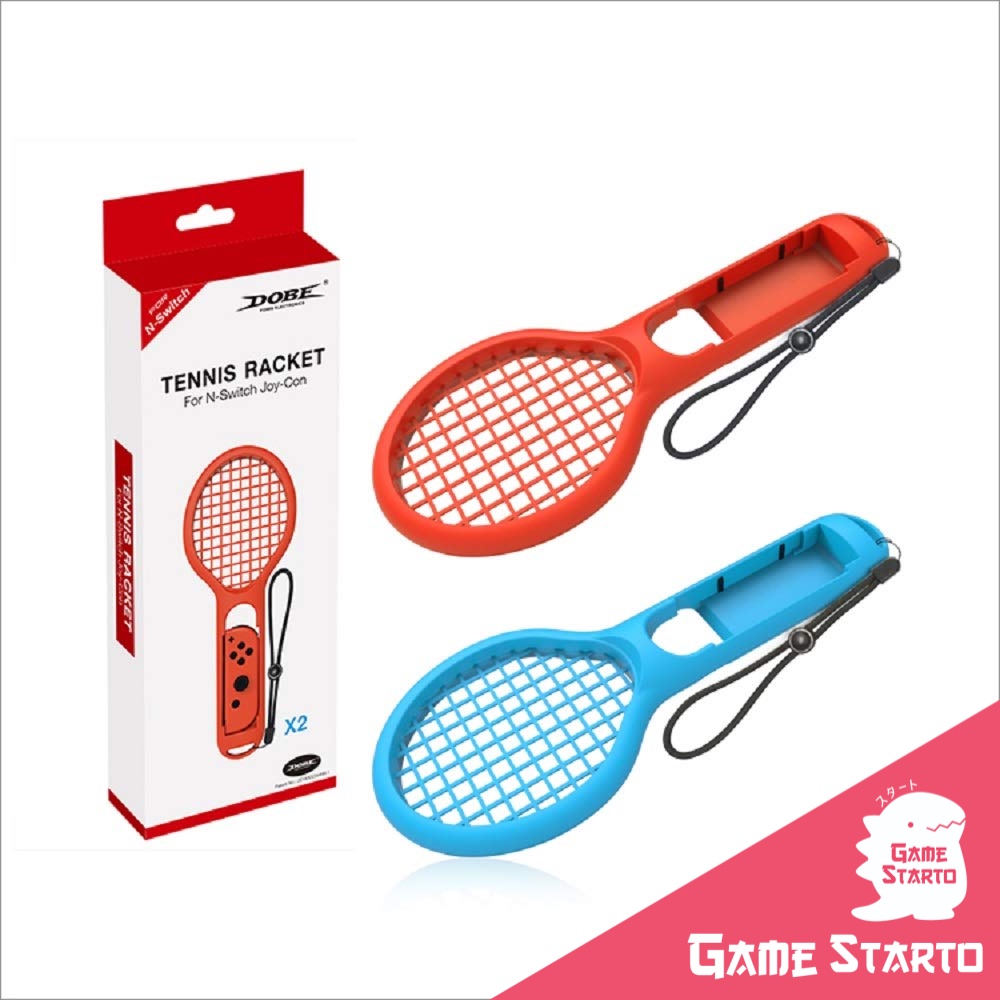Dobe Tennis Racket Set for Nintendo Switch Joy-Con Controller (TNS-1843 ...