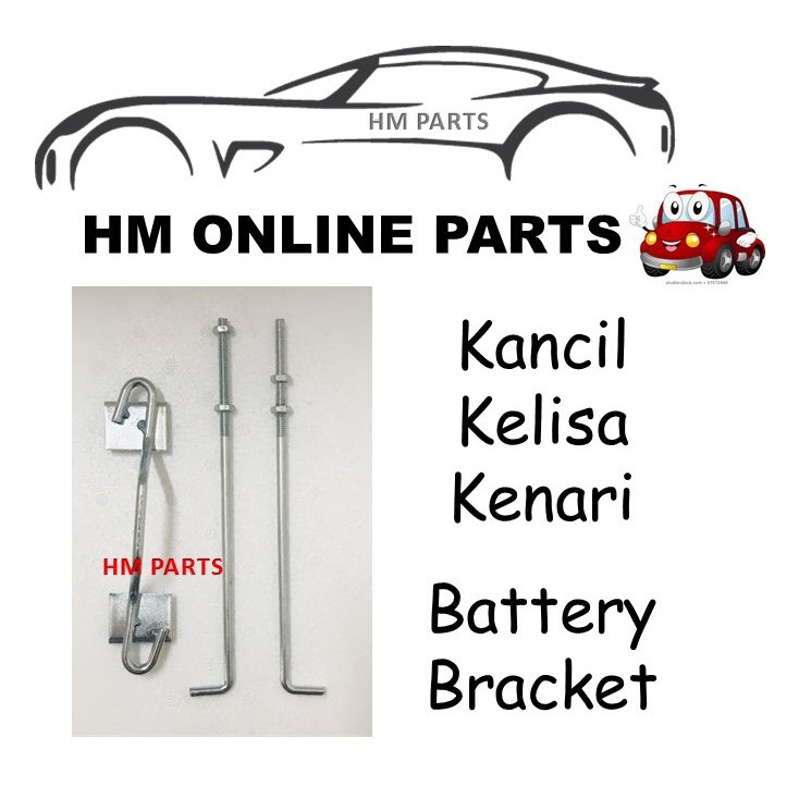 Perodua Kancil,Kenari,Kelisa Battery Bracket Besi Pengikat Bateri ...