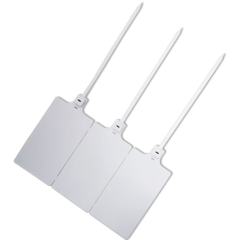 Memo paper plastic seal large signage cable tie logistics tag hanging ...