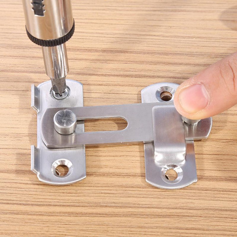Stainless Steel Door Swivel Bolt Door Latch Hasp Lock Swing Bolt ...