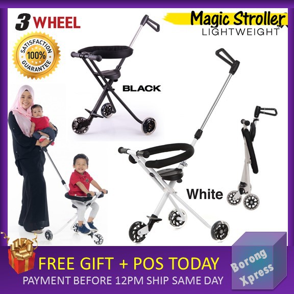 Kids 3 Wheels Stroller / Walking Baby Artifacts / Baby Street Stroller ...