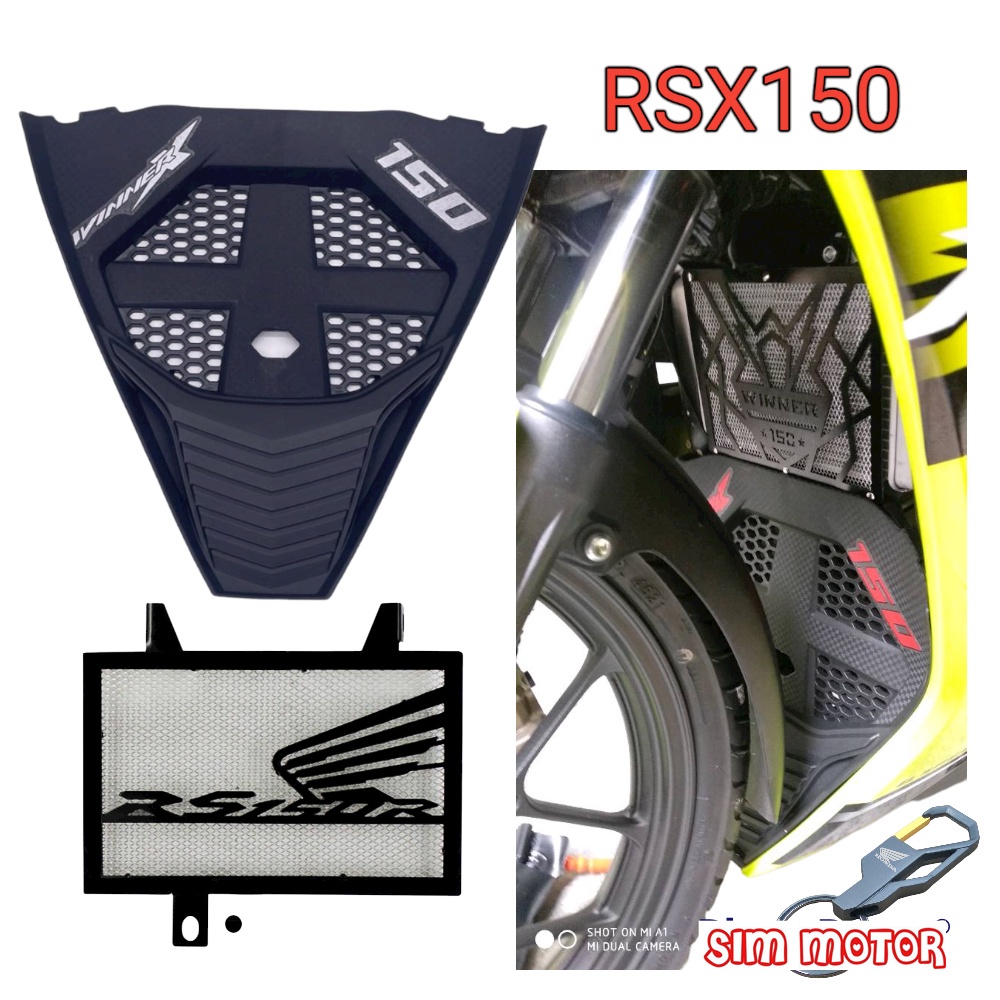 HONDA RSX 150 WINNER X RS-X RSX150 ENGINE GUARD + RADIATOR COOLANT NET ...
