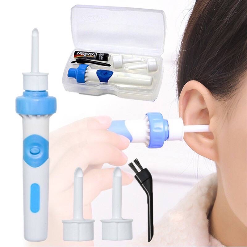 EAR WAX CLEANER pembersih telinga 2in1 Tak sakit Penyedut tahi telinga ...
