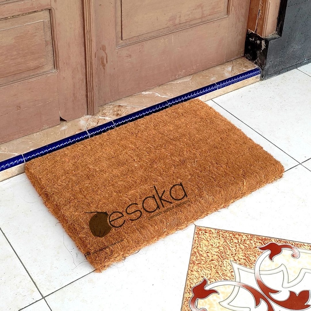 Coconut fiber mat 60*40* 5 cm durable coconut fiber mat feather model ...