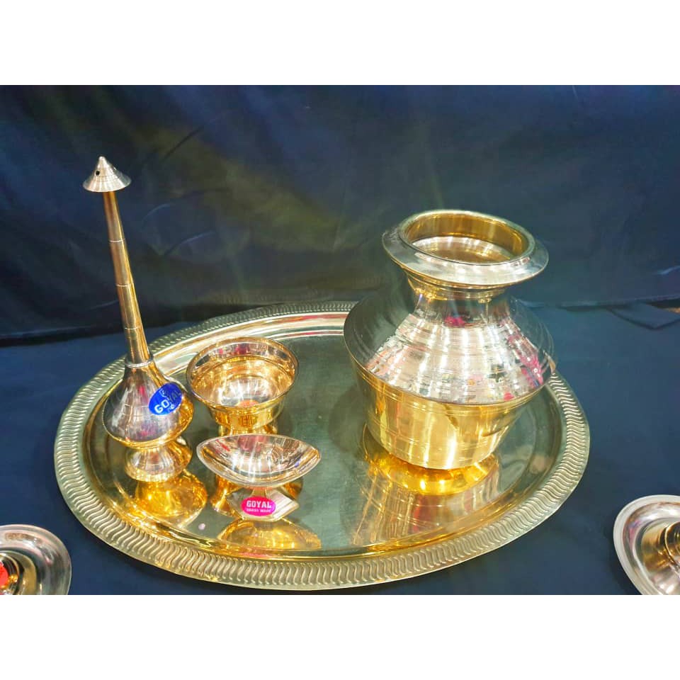 Brass Nirai Kudam Set | Shopee Malaysia
