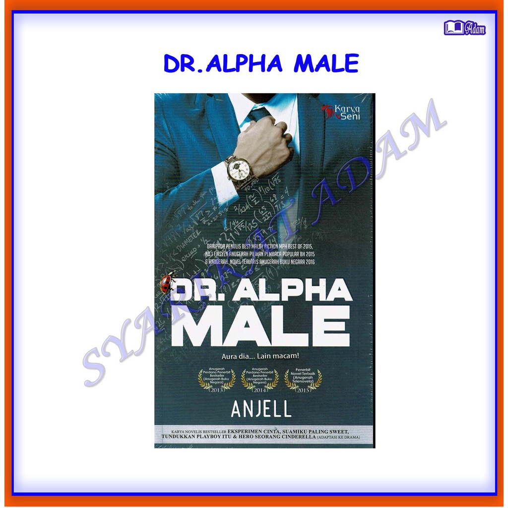 [ADM] NOVEL DR.ALPHA MALE KARYA ANJELL | Shopee Malaysia