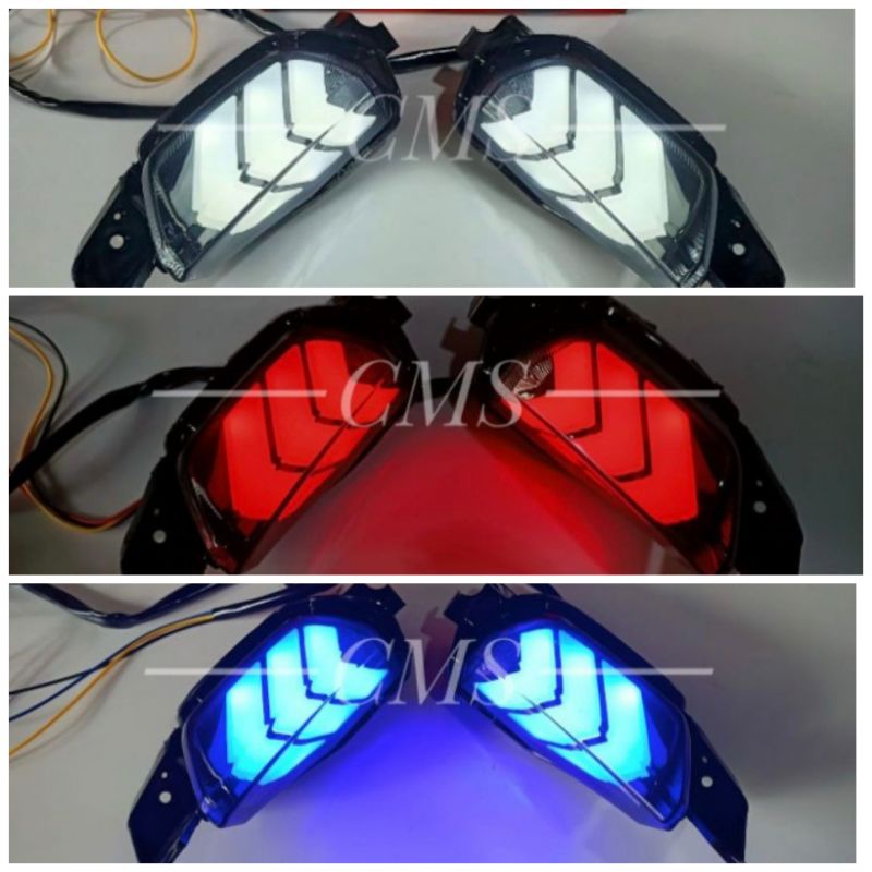 Yamaha all new nmax 155 pnp running turn signal lights new nmax front ...